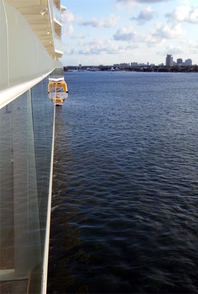 Oasis of the Seas Deck 6 - Balcony Room question - Royal Caribbean ...